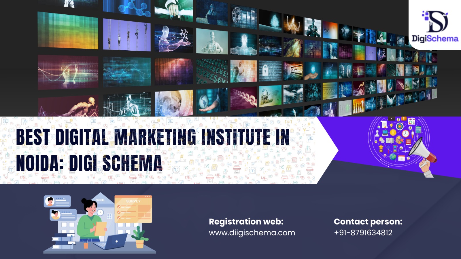 The best digital marketing institute in Noida; Digi Schema